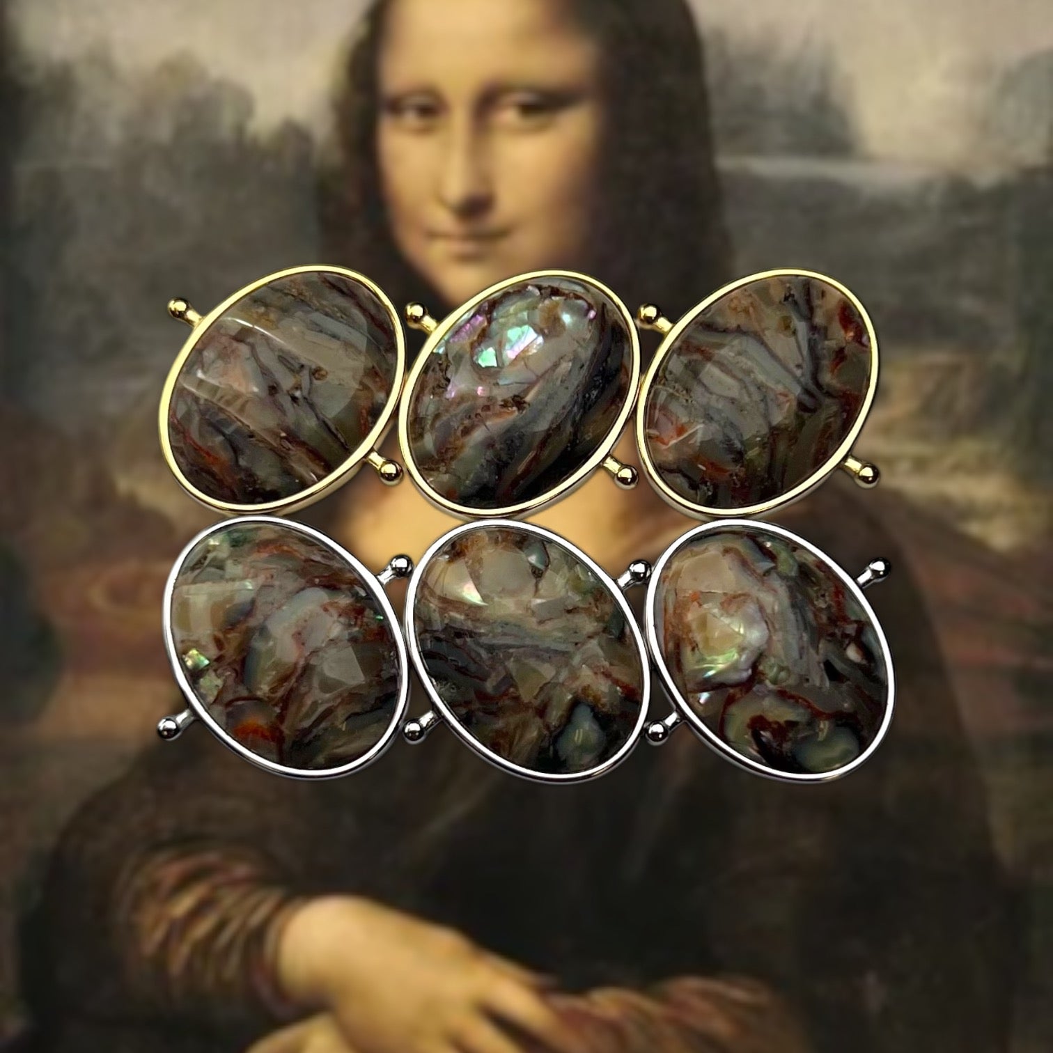 "Mona Lisa" Mosaic Stone Element – CONQUERing