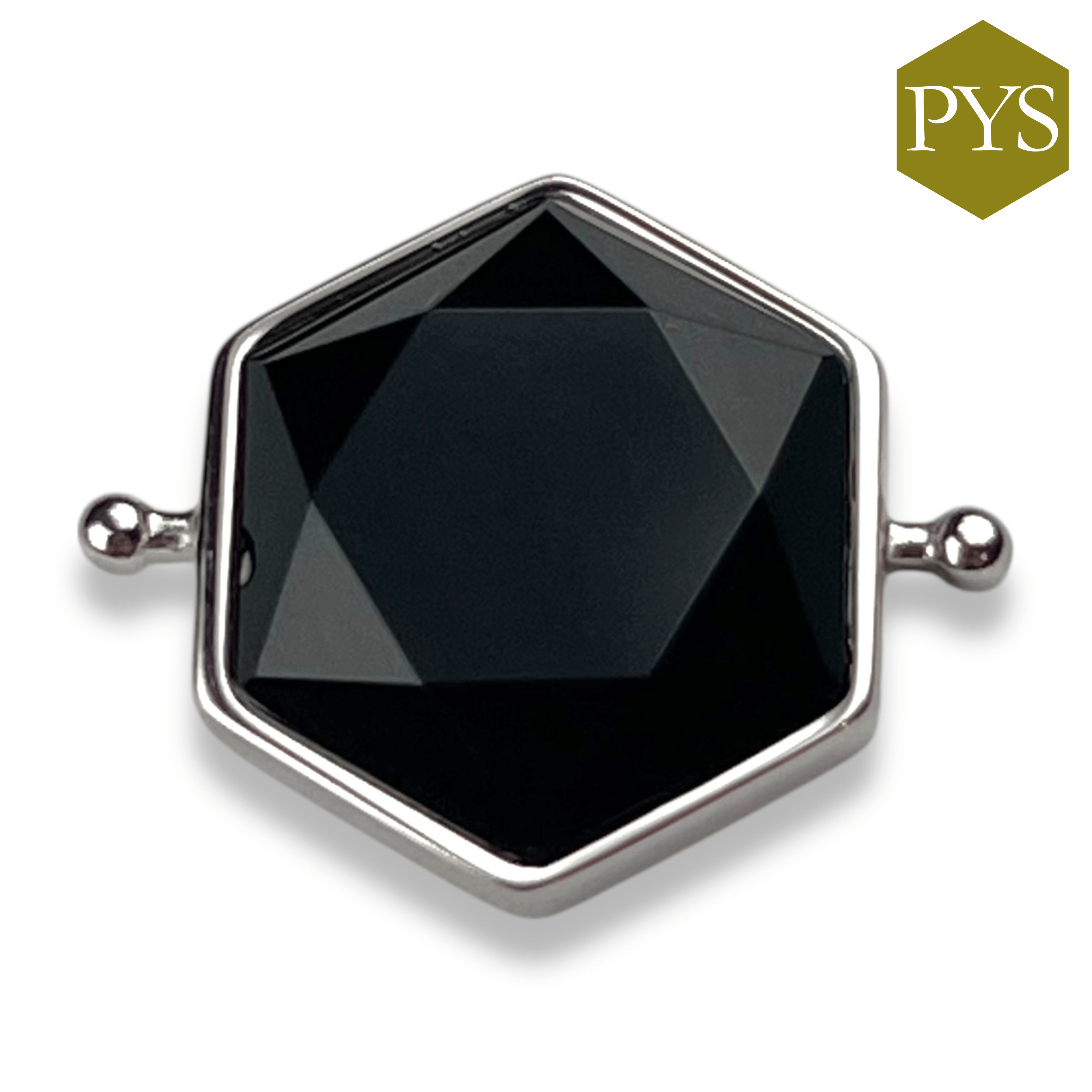 Onyx Hexagon Crystal Element – PYS Collection – CONQUERing