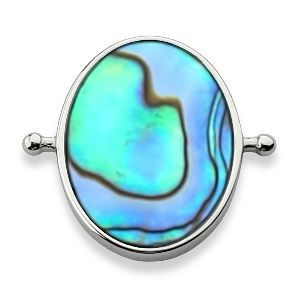 Abalone Shell Oval Crystal Element – CONQUERing