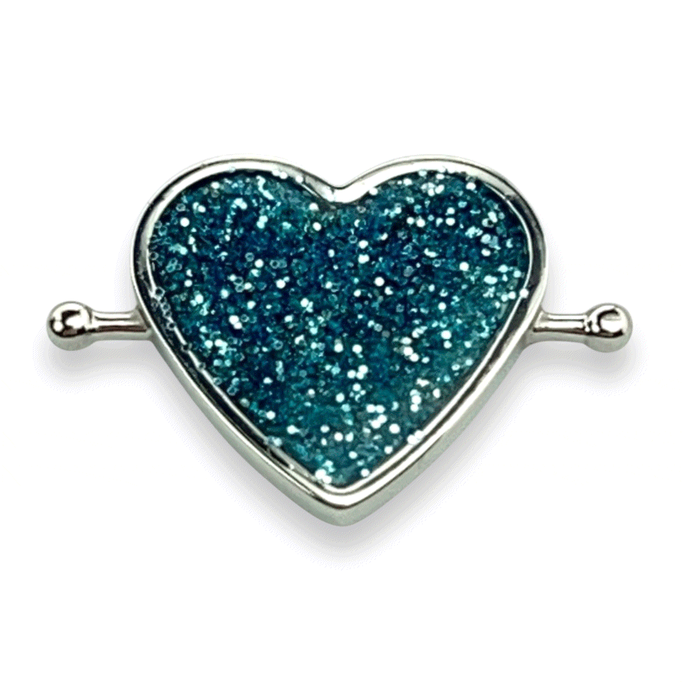 Heart-shaped Glitter Element – CONQUERing