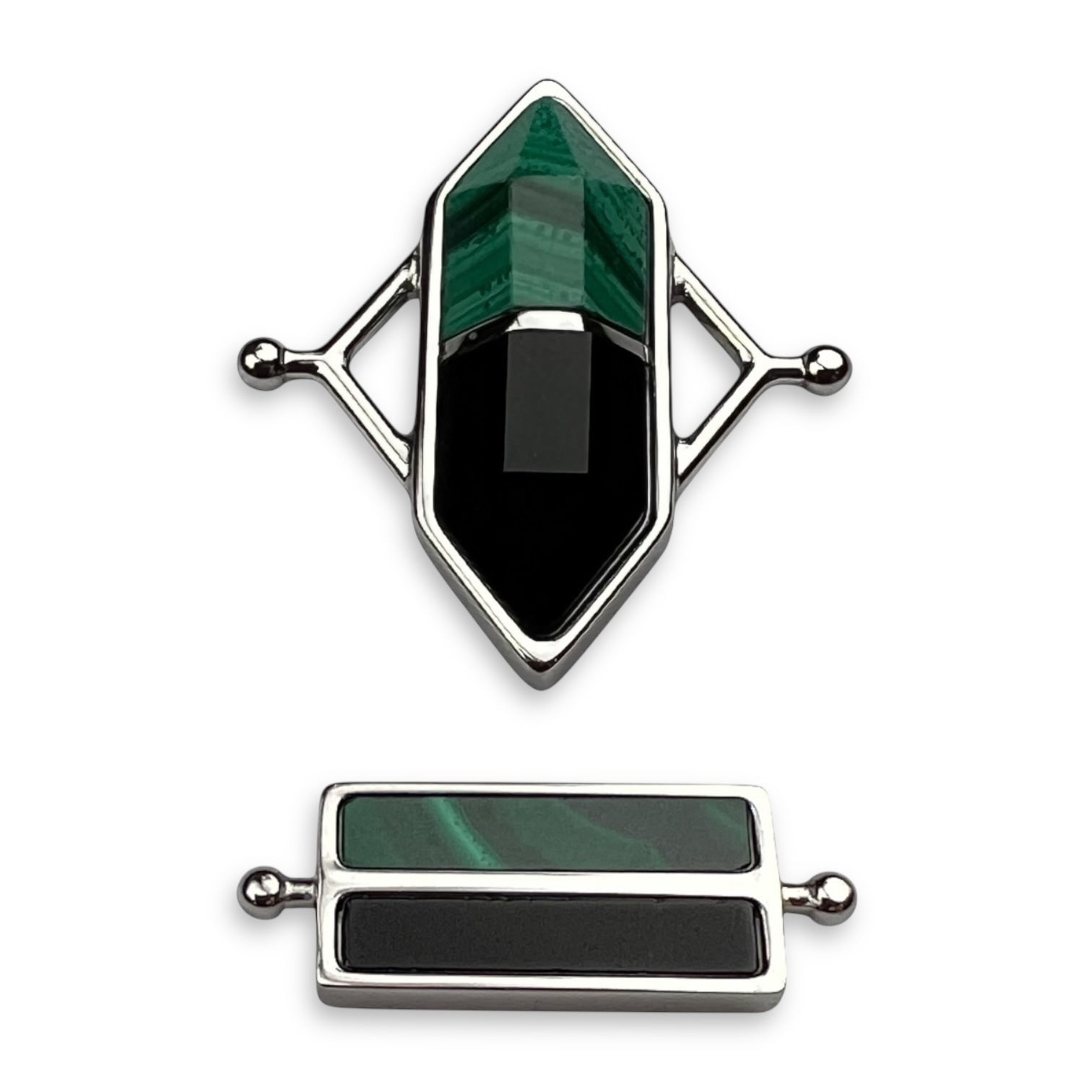 SoulStack Set | Malachite & Onyx for New Beginnings – CONQUERing