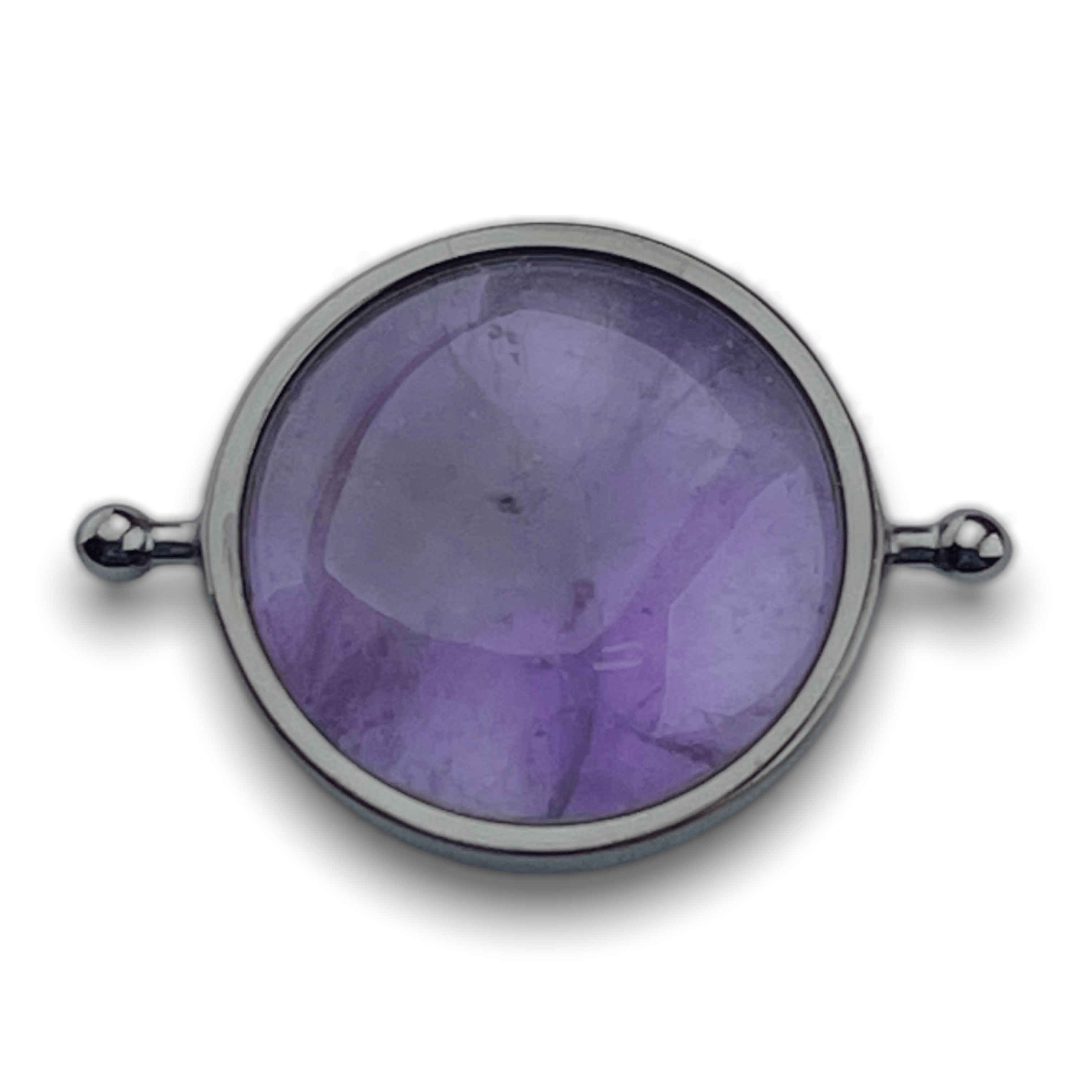 Black Amethyst Round Crystal Element – CONQUERing
