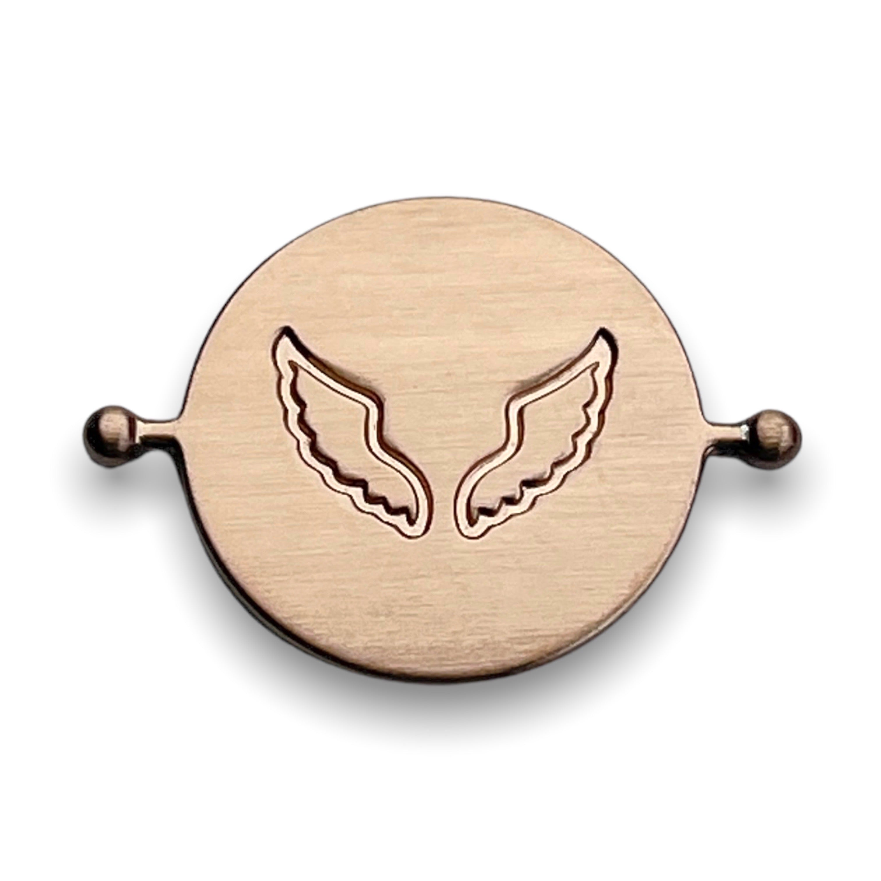 Rose Gold Angel Symbol Element (spin to combine) – CONQUERing